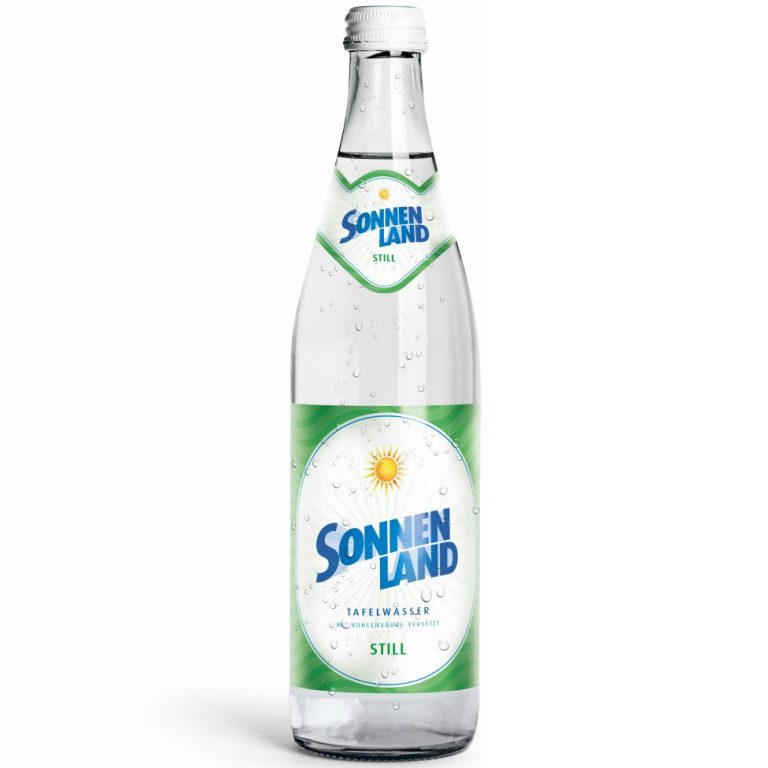 Sonnenland Wasser still – Getränkeservice Wurm